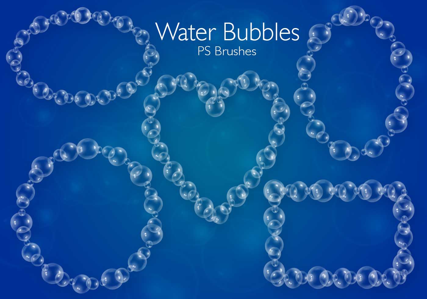 20 Water Bubbles PS Brushes abr.Vol.5 - Free Photoshop Brushes at ...