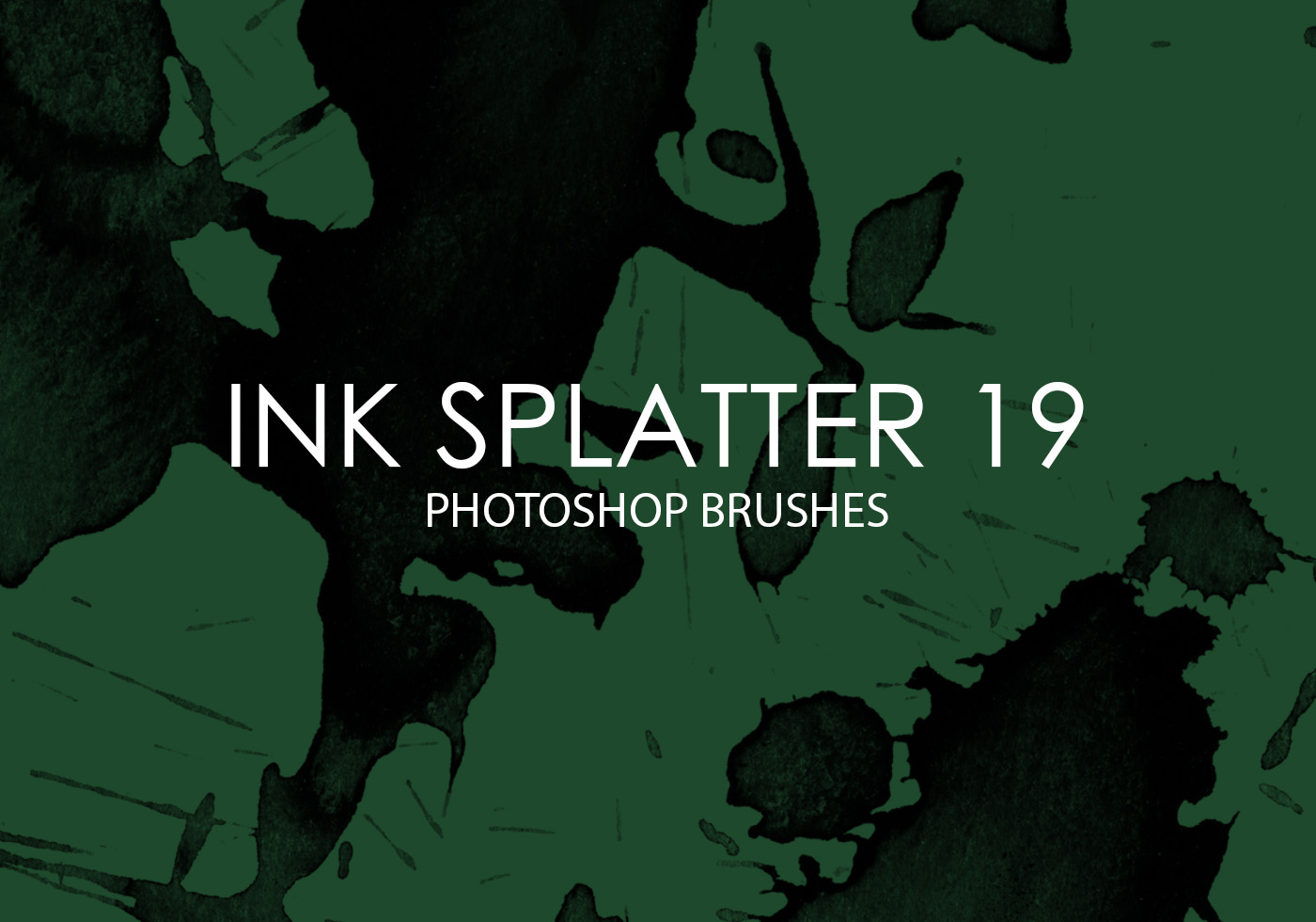 Free Ink Splatter Photoshop Brushes 19 - Free Photoshop Brushes at ...