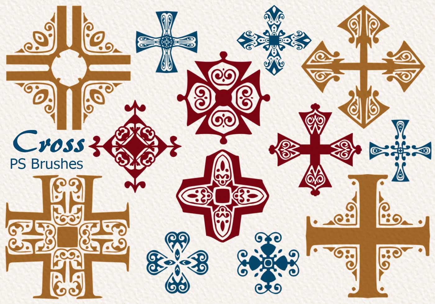20 Cross PS Brushes abr.Vol.14 - Free Photoshop Brushes at Brusheezy!