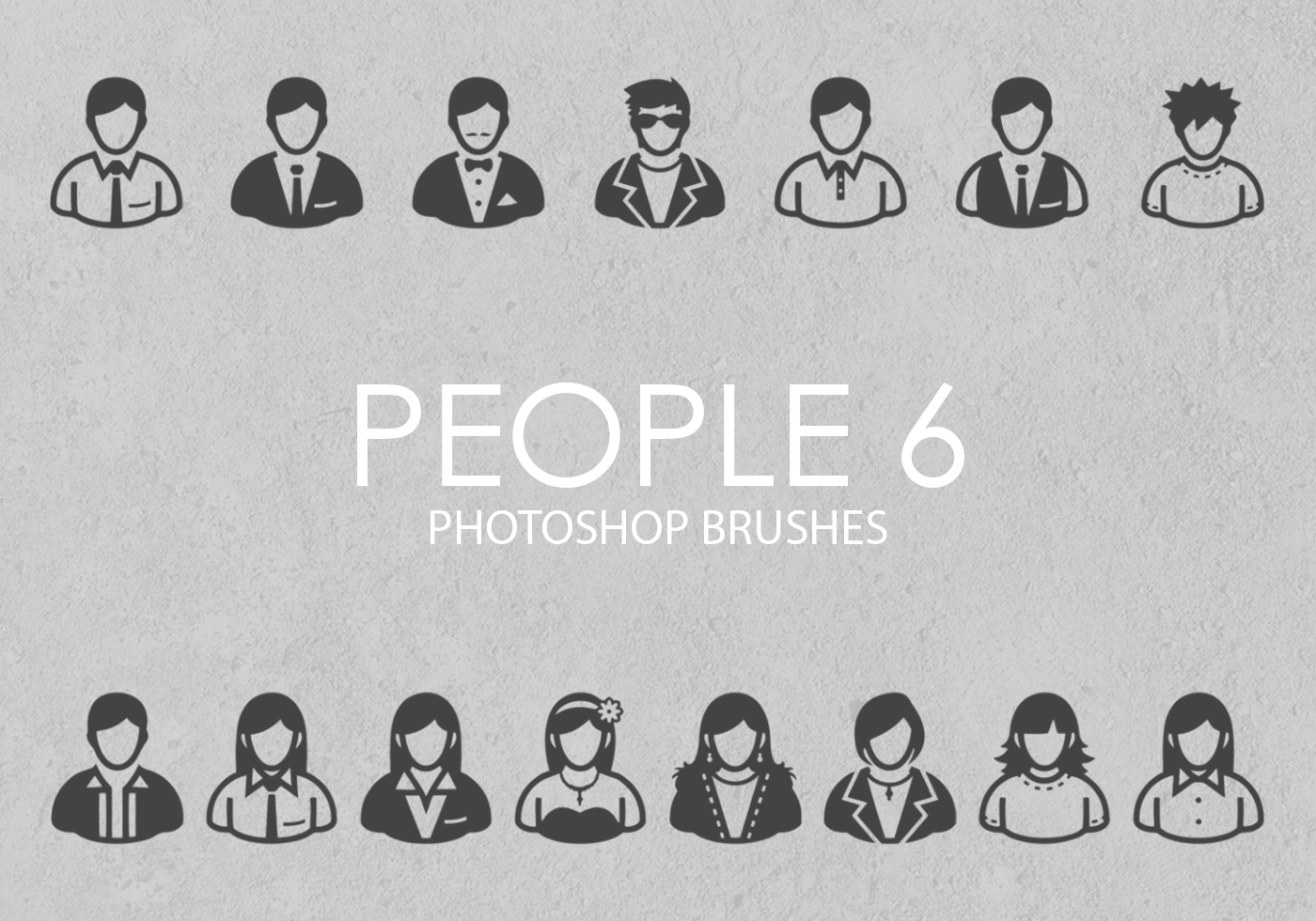 Free People Photoshop Brushes 6 - Free Photoshop Brushes at Brusheezy!