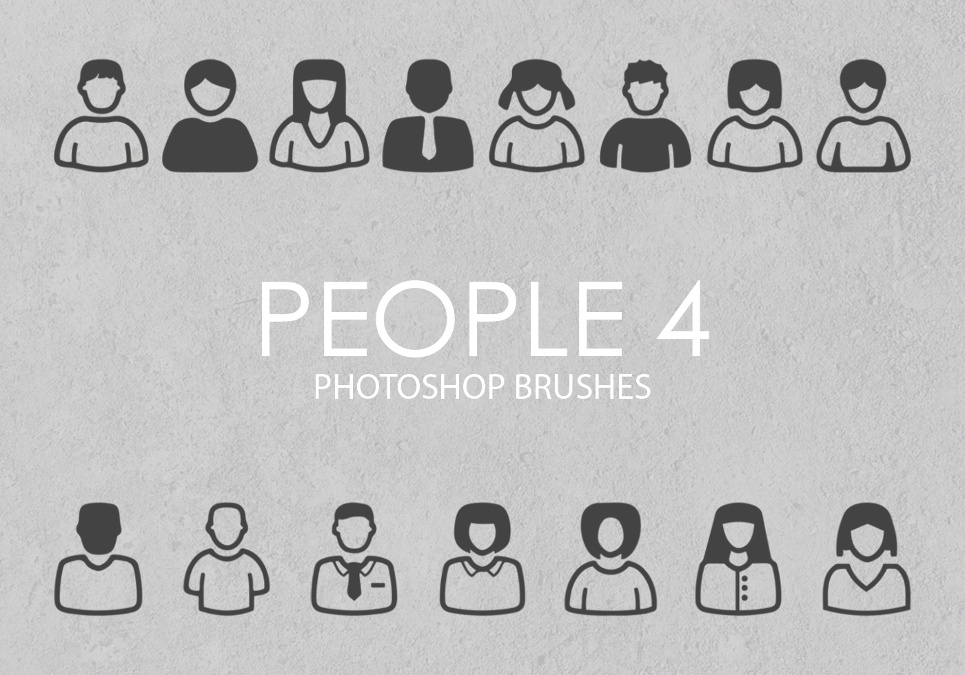 Free People Photoshop Brushes 4 - Free Photoshop Brushes at Brusheezy!