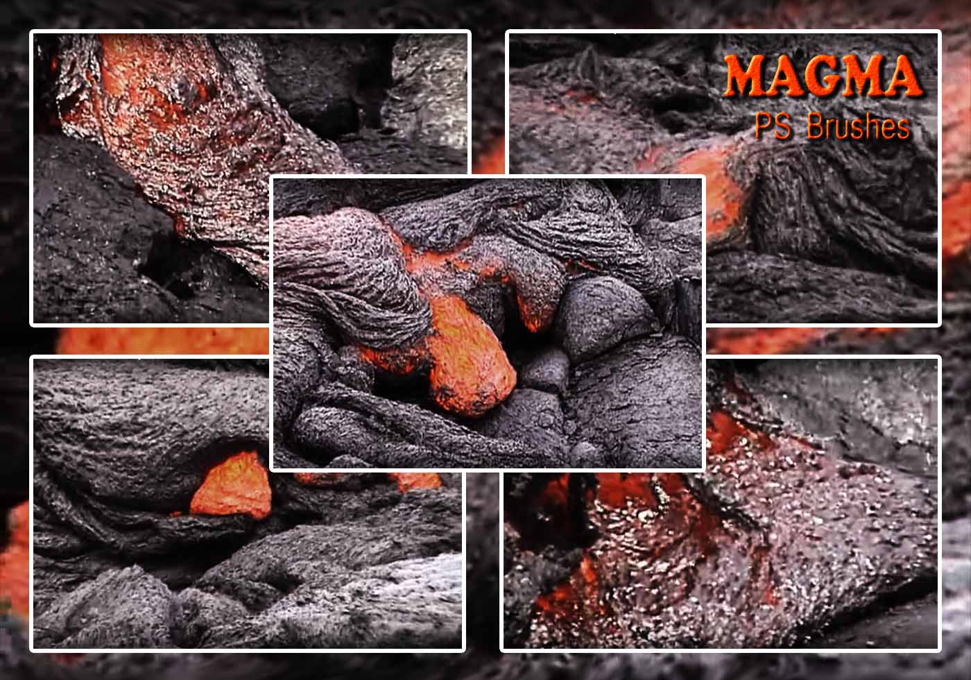 20 Magma Texture PS Brushes.abr vol.2 - Free Photoshop Brushes at ...