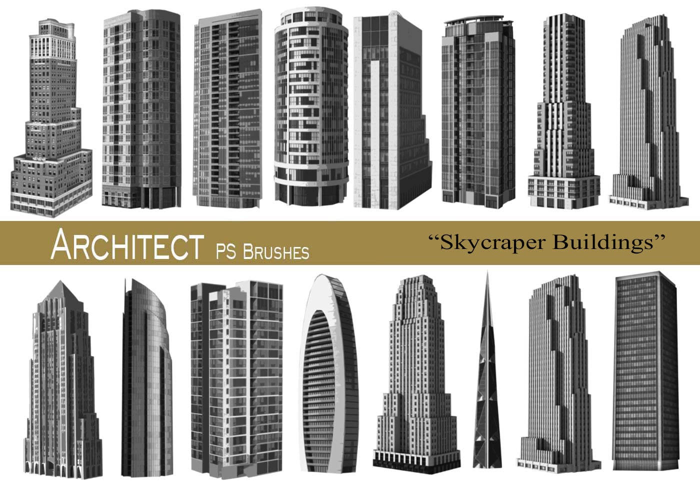 20 Architect PS Brushes.abr vol.7 - Free Photoshop Brushes at Brusheezy!