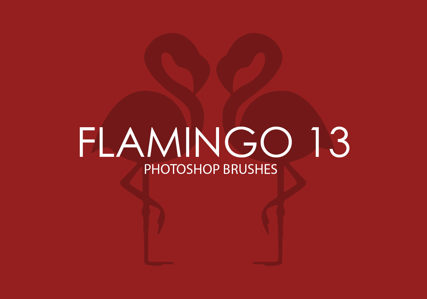 Flamingo Photoshop Brushes 13 - Free Photoshop Brushes at Brusheezy!