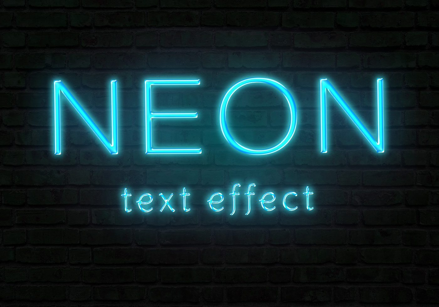 Neon Text Effect2 Free Photoshop Brushes At Brusheezy 