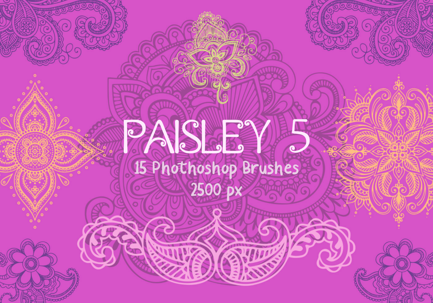Paisley Photoshop Brushes 5 - Free Photoshop Brushes at Brusheezy!