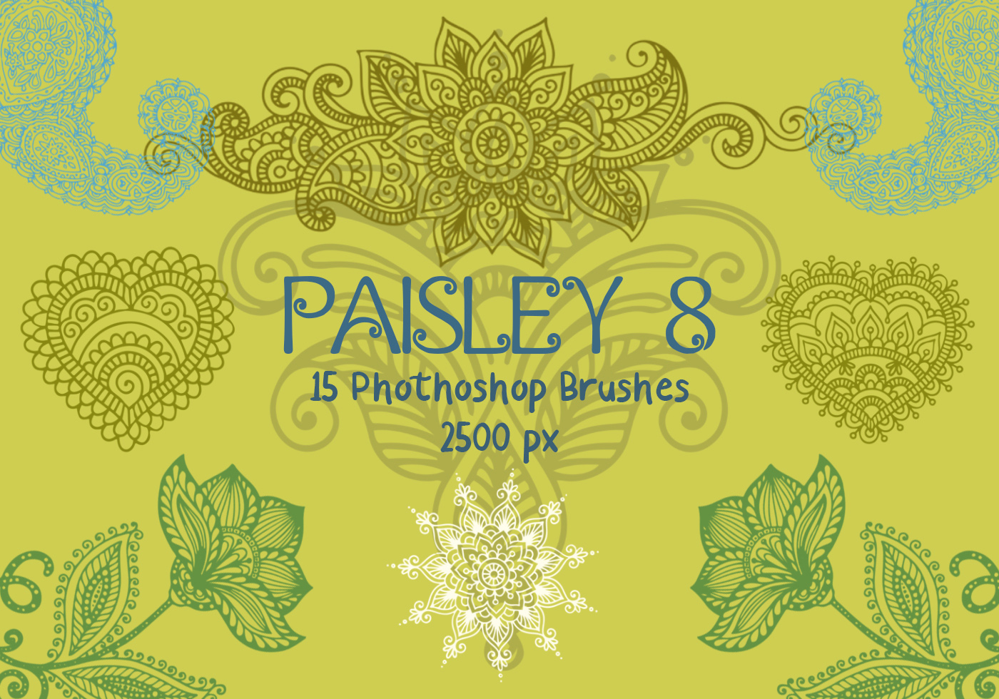 Paisley Photoshop Brushes 8 - Free Photoshop Brushes at Brusheezy!