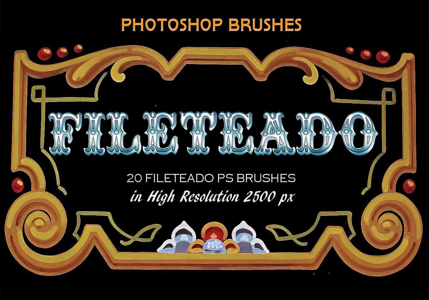 20 Fileteado PS Brushes abr. vol.4 - Free Photoshop Brushes at Brusheezy!