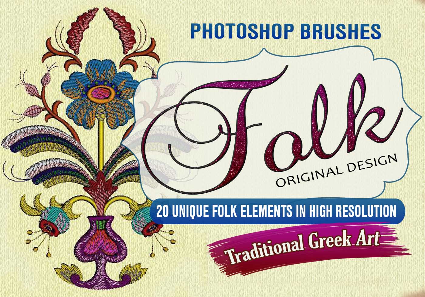 20 Folk Design PS Brushes - Free Photoshop Brushes at Brusheezy!