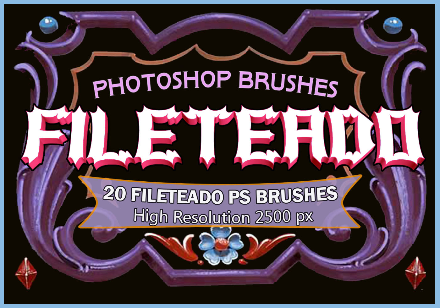 20 Fileteado PS Brushes abr. - Free Photoshop Brushes at Brusheezy!