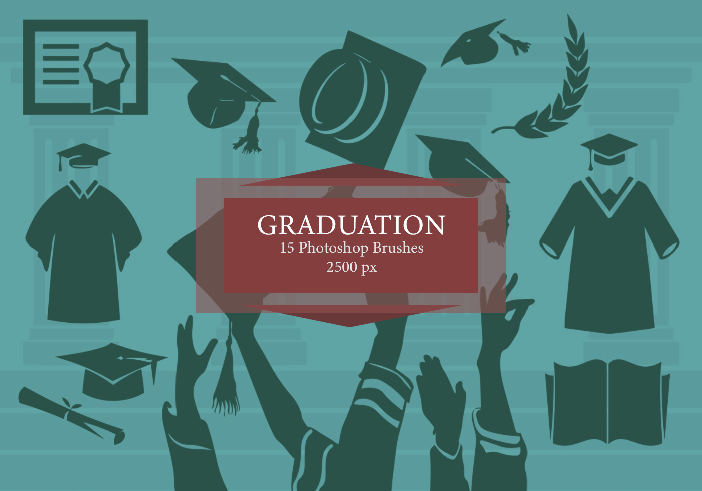 Graduation Photoshop Brushes - Free Photoshop Brushes at Brusheezy!