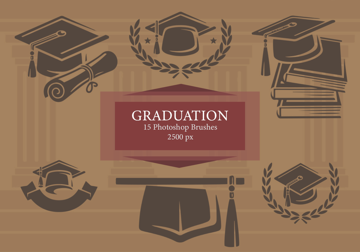 Graduation Photoshop Brushes - Free Photoshop Brushes at Brusheezy!