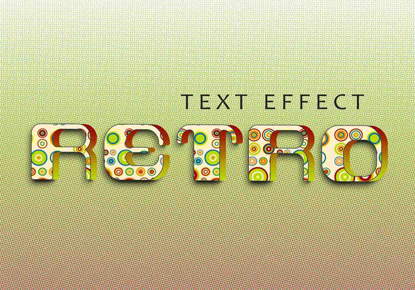 Retro Text Effects PSD - Free Photoshop Brushes at Brusheezy!