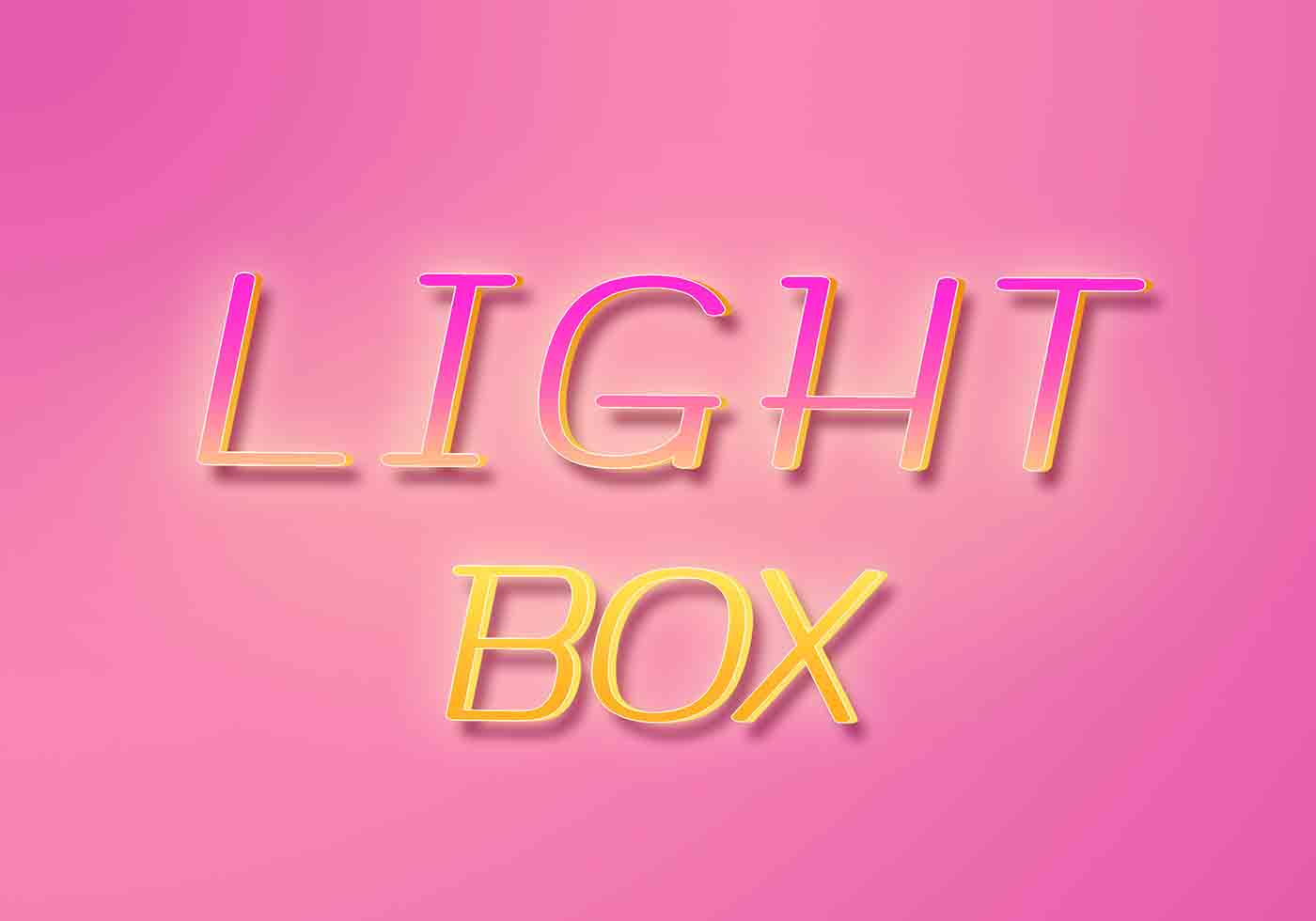 Light Box Text Effects PSD - Free Photoshop Brushes at Brusheezy!