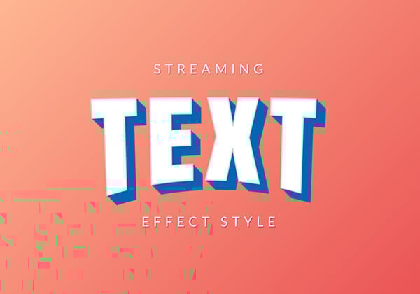 Streaming Service Style Text Effect - Free Photoshop Brushes at Brusheezy!