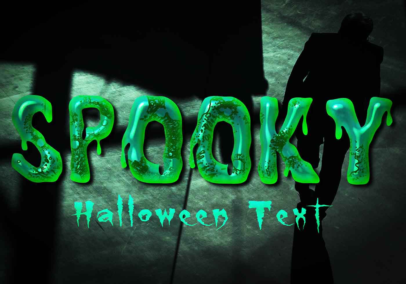 Spooky Halloween Text PSD - Free Photoshop Brushes at Brusheezy!