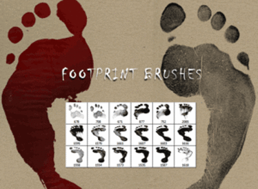 Follow in my Footsteps - Free Photoshop Brushes at Brusheezy!