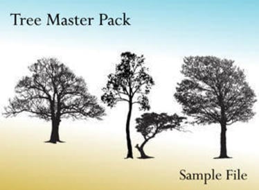 Illustrator Tree Free Brushes - (1,297 Free Downloads)