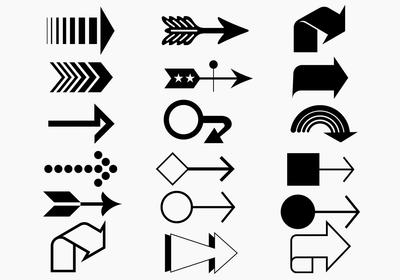 Free Photoshop Arrow Shapes - (2,634 Free Downloads)