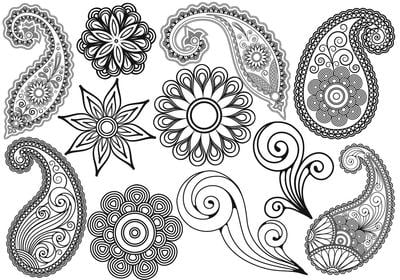 Paisley Photoshop Pattern - Free Photoshop Paisley Patterns at Brusheezy!