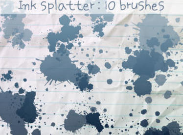 13 blood and splatter brushes - Free Photoshop Brushes at Brusheezy!