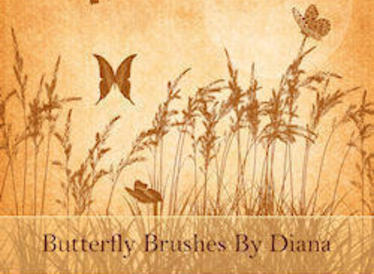 Butterfly Free Brushes - (1,037 Free Downloads)