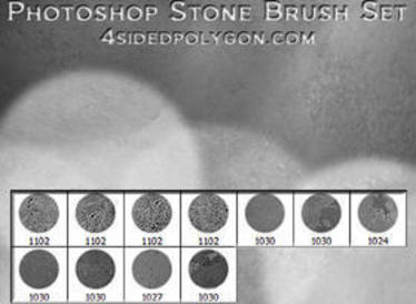 Stone / Pebble Brushes - Free Photoshop Brushes at Brusheezy!