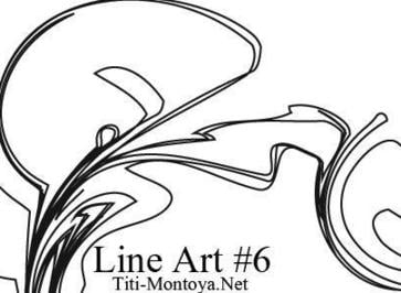 Lineart Free Brushes - (1,918 Free Downloads)
