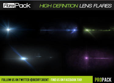 Free Lens Flare PSD Pack