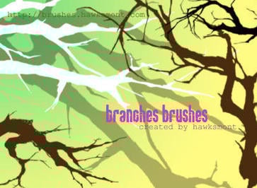Tree Free Brushes - (1,456 Free Downloads)