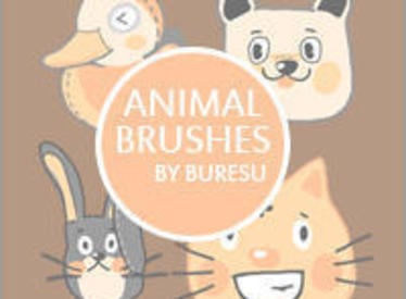 Animals Free Brushes - (2,061 Free Downloads)