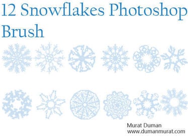 Snowflakes Brushes - Free Photoshop Brushes at Brusheezy!
