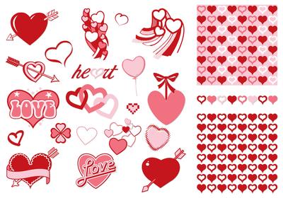 Valentine’s Day: Free Heart High Resolution Patterns - Free Photoshop ...