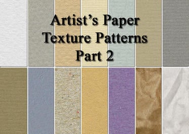 Artist's Paper Texture Patterns 1 - Free Photoshop Brushes at Brusheezy!