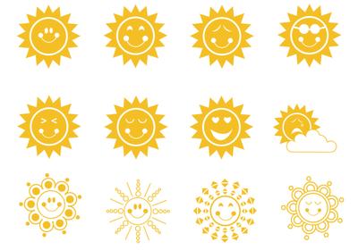 Sun Free Brushes - (968 Free Downloads)