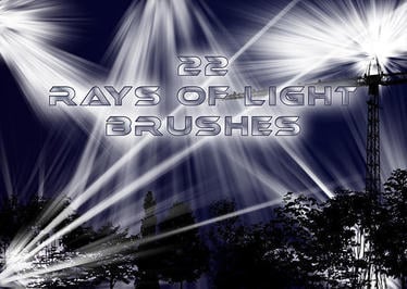Light Ray Free Brushes - (701 Free Downloads)