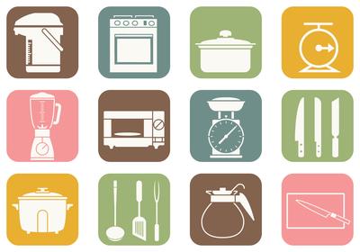 7 Beautiful Cooking Shapes - Free Photoshop Brushes at Brusheezy!