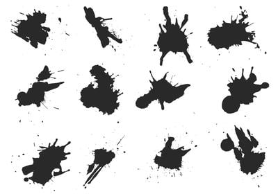 Paint Splatter Free Brushes - (872 Free Downloads)