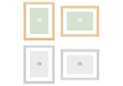 Modern Silver and Black Frame PSD Pack - Free Photoshop Brushes at ...