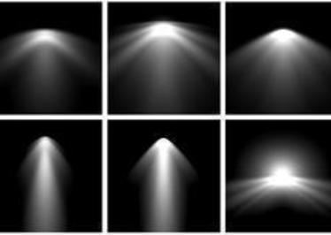 Light Ray Free Brushes - (701 Free Downloads)