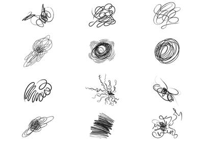 Lined Scribbles Brushes - Free Photoshop Brushes at Brusheezy!