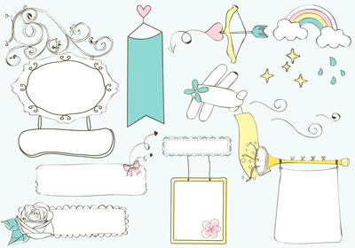 Cute Doodles Brushes - Free Photoshop Brushes at Brusheezy!