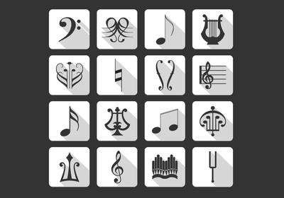 Free Modern Music Notes Brushes - Free Photoshop Brushes at Brusheezy!
