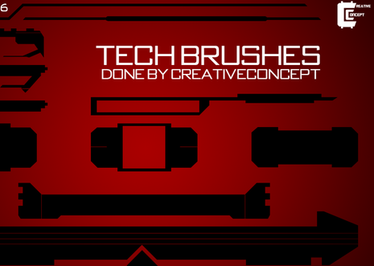 Tech Brushes - Free Photoshop Brushes at Brusheezy!