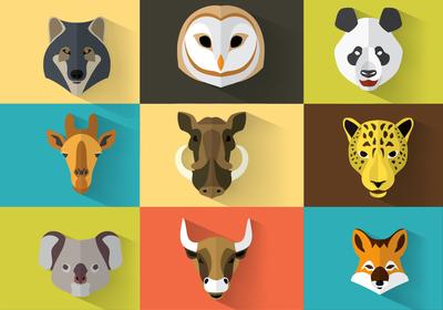 Zoo Animals Brush Pack - Free Photoshop Brushes at Brusheezy!