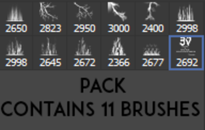 Light Ray Free Brushes - (701 Free Downloads)